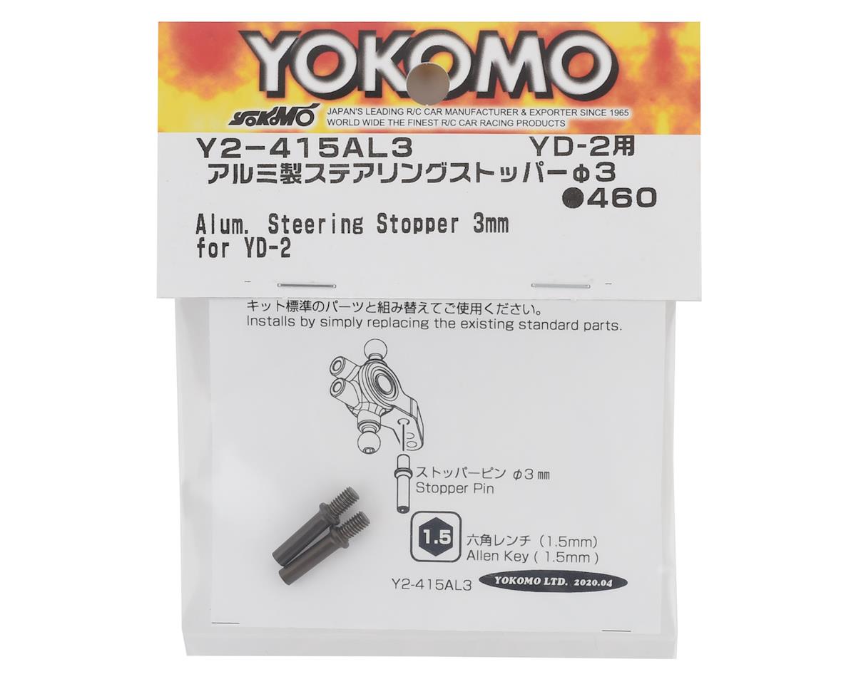 Yokomo YD-2 3mm Aluminum Steering Stopper | 412RC Inc