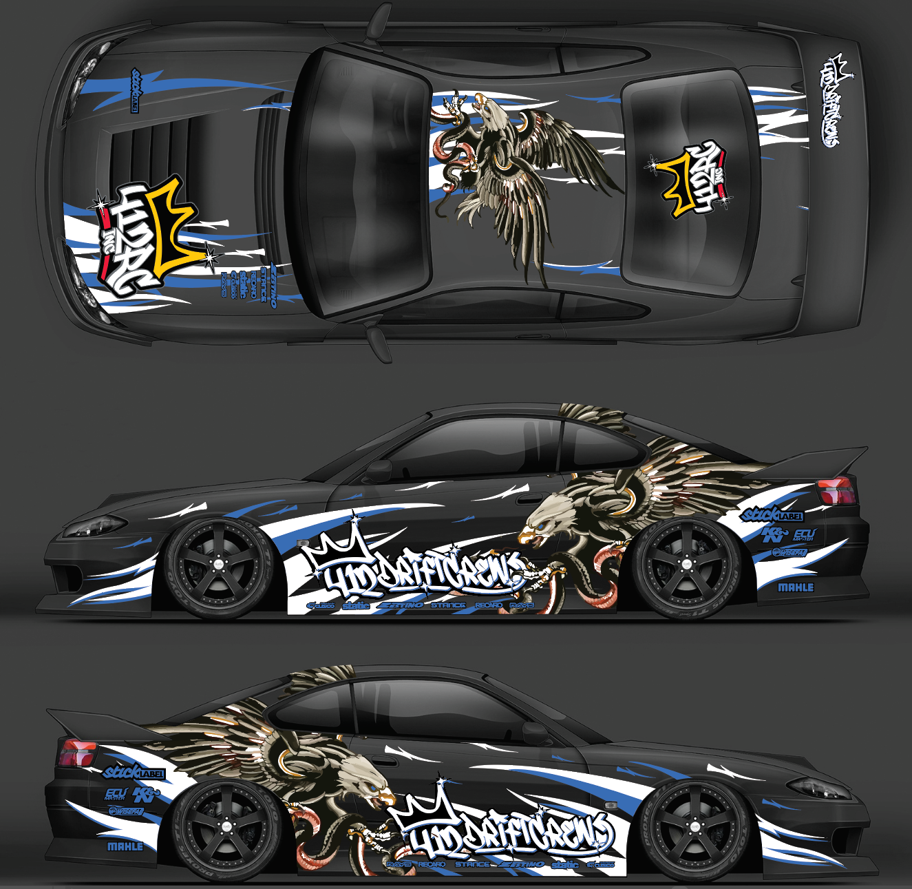 412 Freedom Livery 1/10 scale | 412RC Inc